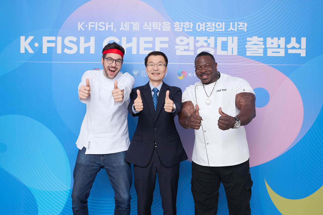 “한국 수산물 세계로”···‘K-FISH CHEF 원정대’ 출범