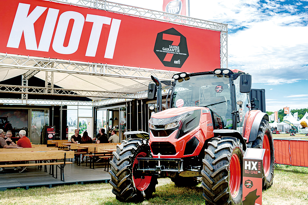 대동 프리미엄 트랙터 ‘HX1403’ 유럽 공략